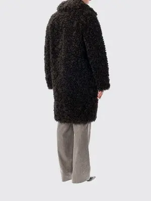 STAND STUDIO Fur Coat - Brown