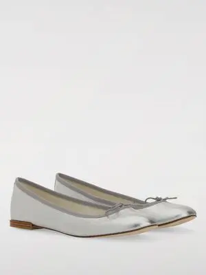 Repetto Metallic Ballet Flats - Silver