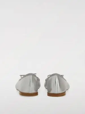 Repetto Metallic Ballet Flats - Silver