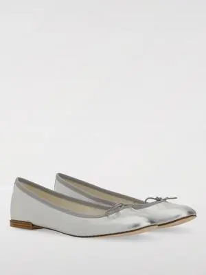 Repetto Metallic Ballet Flats - Silver