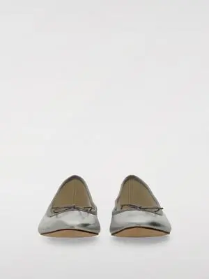 Repetto Metallic Ballet Flats - Silver