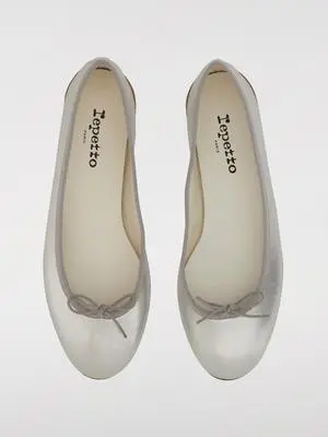 Repetto Metallic Ballet Flats - Silver