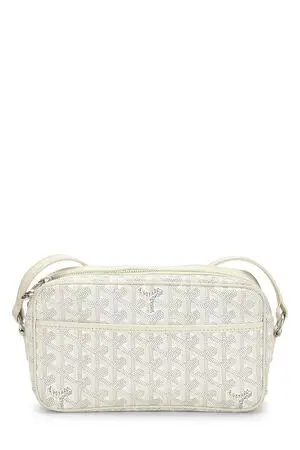 Goyard Sac Cap Vert Crossbody Bag - White