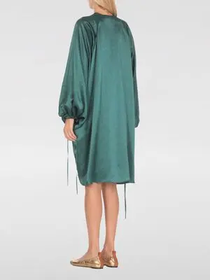 LANVIN Long Sleeve V-neck Dress