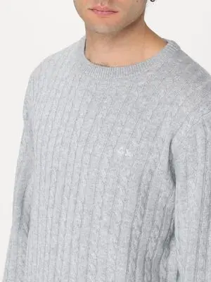 SUN 68 Pullover Sweater - Grey