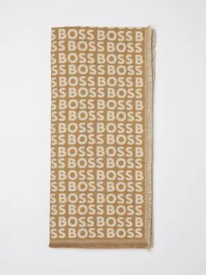 BOSS Scarf Men Beige