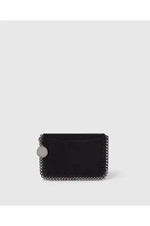 Stella McCartney Falabella Zipper Cardholder - Black