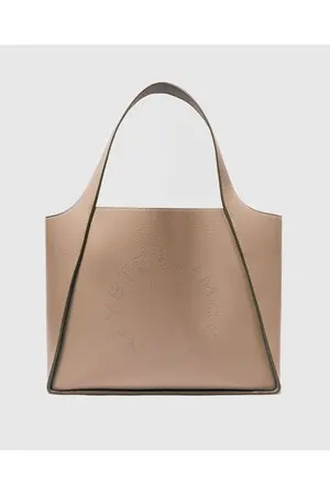 Stella McCartney Stella McCartney Logo Large Tote Bag Red