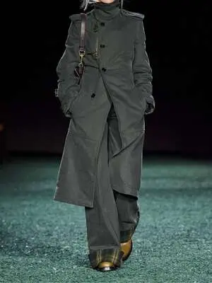 Burberry Checked Twill-trimmed Cotton-blend Pants