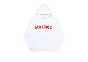 PALACE Moon Tree Hood - White