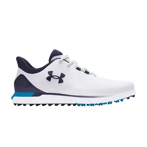 Under Armour Hovr Drive Fade Spikeless Golf Shoes - White
