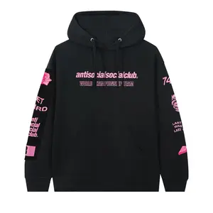 ANTI SOCIAL SOCIAL CLUB Mantras Hooded Sweatshirt - Black