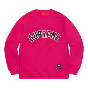 Supreme Kanji Logo Crewneck - Pink
