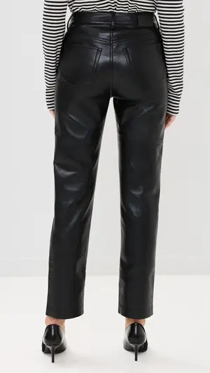 ANINE BING Bruno Pants - Black