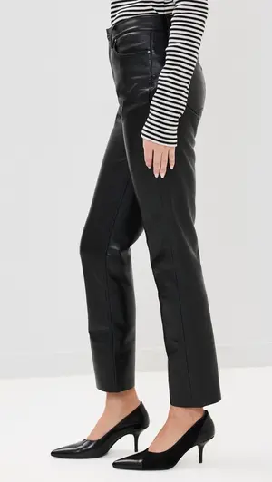 ANINE BING Bruno Pants - Black
