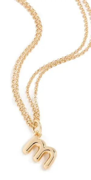 ROXANNE ASSOULIN The Puffy Initial Necklace