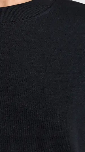 Z Supply Crewneck Fleece Sweatshirt - Black