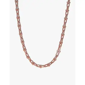 Tiffany & Co. Hardwear Diamond Link Necklace - Rose Gold