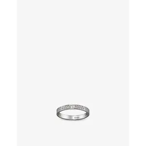CARTIER Love Small 18ct White-gold And Diamond Wedding Ring - White Gold