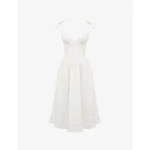 Stretch Cotton Blend Dresses