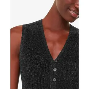 Whistles Sparkle Knit Vest