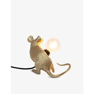 SELETTI Mouse Resin Usb Lamp 8.1cm - One-color