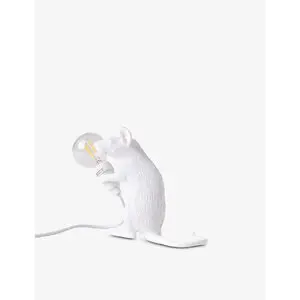 SELETTI Mouse Resin Usb Lamp 12.5cm - One-color