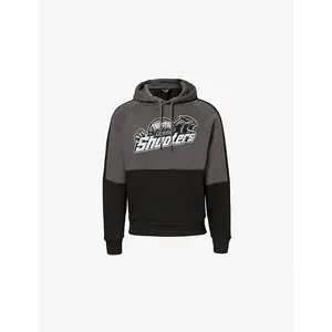 Trapstar Shooters Logo Applique Cotton-blend Jersey Hoodie