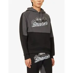 Trapstar Shooters Logo Applique Cotton-blend Jersey Hoodie