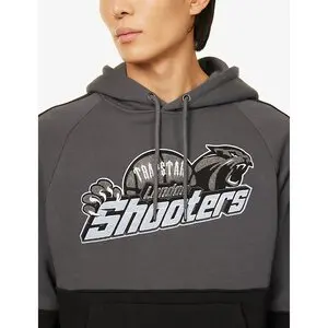 Trapstar Shooters Logo Applique Cotton-blend Jersey Hoodie