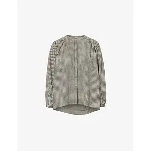Posse Mira Gingham-print Cotton Shirt