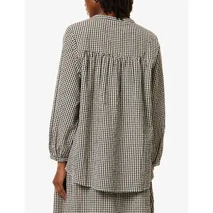 Posse Mira Gingham-print Cotton Shirt