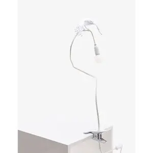 SELETTI Sparrow Taking Off Resin Clamp Lamp 100cm