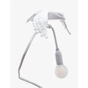 SELETTI Sparrow Taking Off Resin Clamp Lamp 100cm