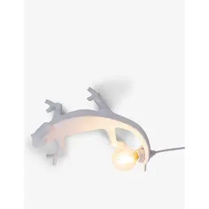 SELETTI Chameleon Going Up Resin Lamp 21cm