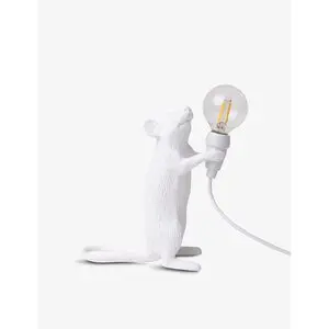 SELETTI Mouse Resin Usb Lamp 14.5cm - One-color