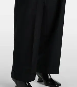 Dries Van Noten High-rise Wide-leg Wool Pants