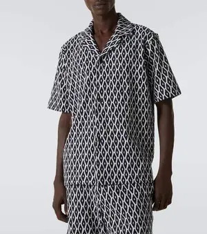 Orlebar Brown Printed Cotton-blend Terry Shirt