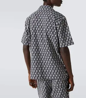 Orlebar Brown Printed Cotton-blend Terry Shirt