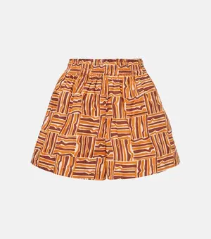 Faithfull The Brand Elva Printed Cotton Shorts