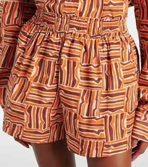 Faithfull The Brand Elva Printed Cotton Shorts