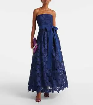 Elie Saab Lace Bustier Gown
