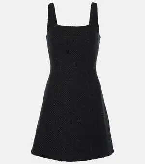 Veronica Beard Delphine Cotton-blend Minidress