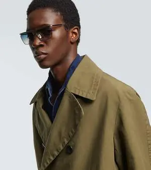 JACQUES MARIE MAGE Bresson Aviator Sunglasses