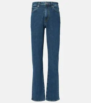 FRAME The Ruler High-rise Straight Jeans
