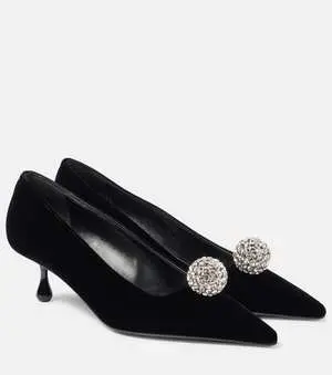 JIMMY CHOO Orb 50 Embellished Pumps