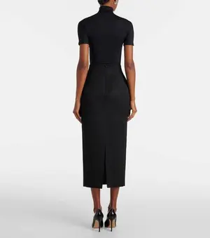 Wardrobe.NYC X Rhw Web Midi Skirt