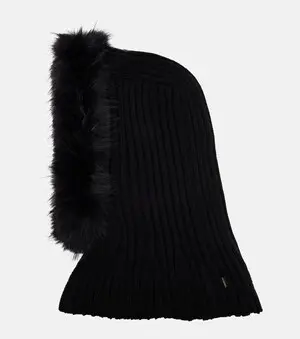 Goldbergh Faux Fur-trimmed Hood - Black