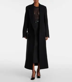 Wardrobe.NYC X Rhw Web Wool-blend Bodysuit - Black