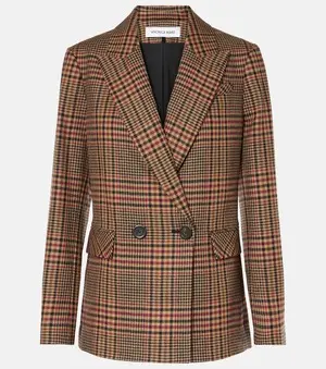 Veronica Beard Sevyn Plaid Virgin Wool Blazer